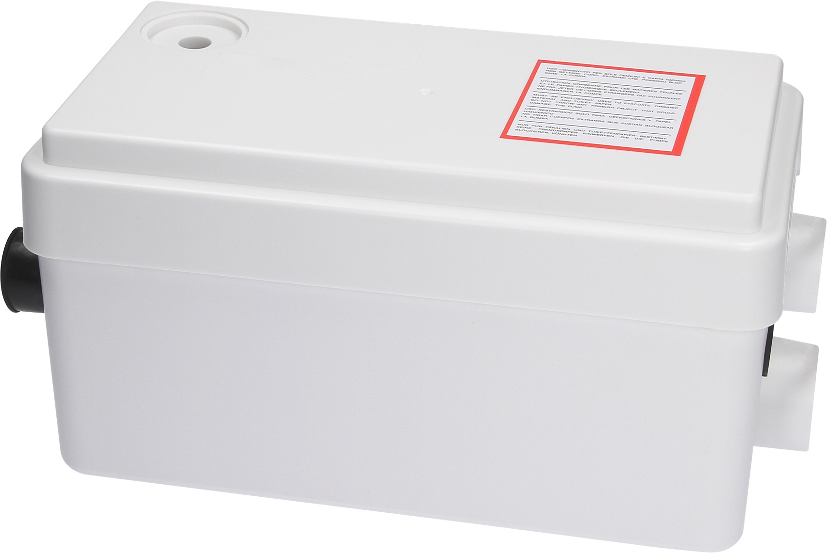 FLO-Force Elite Sanitari POMPA macerazione rifiuti 250W 2 ingressi ...